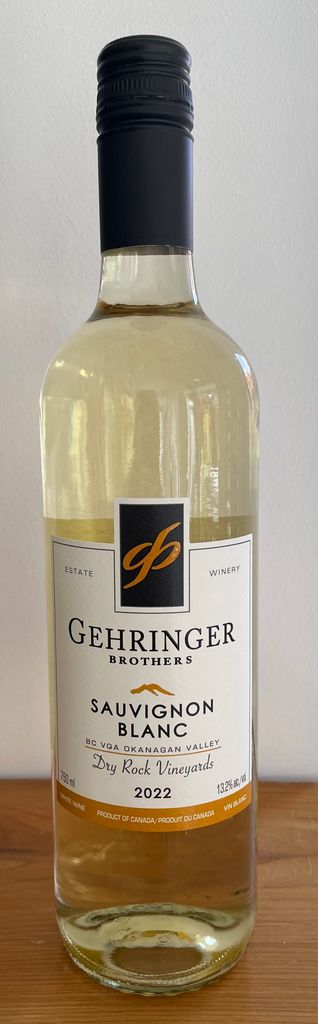 2022 Gehringer Brothers Estate Winery Sauvignon Blanc Dry Rock ...