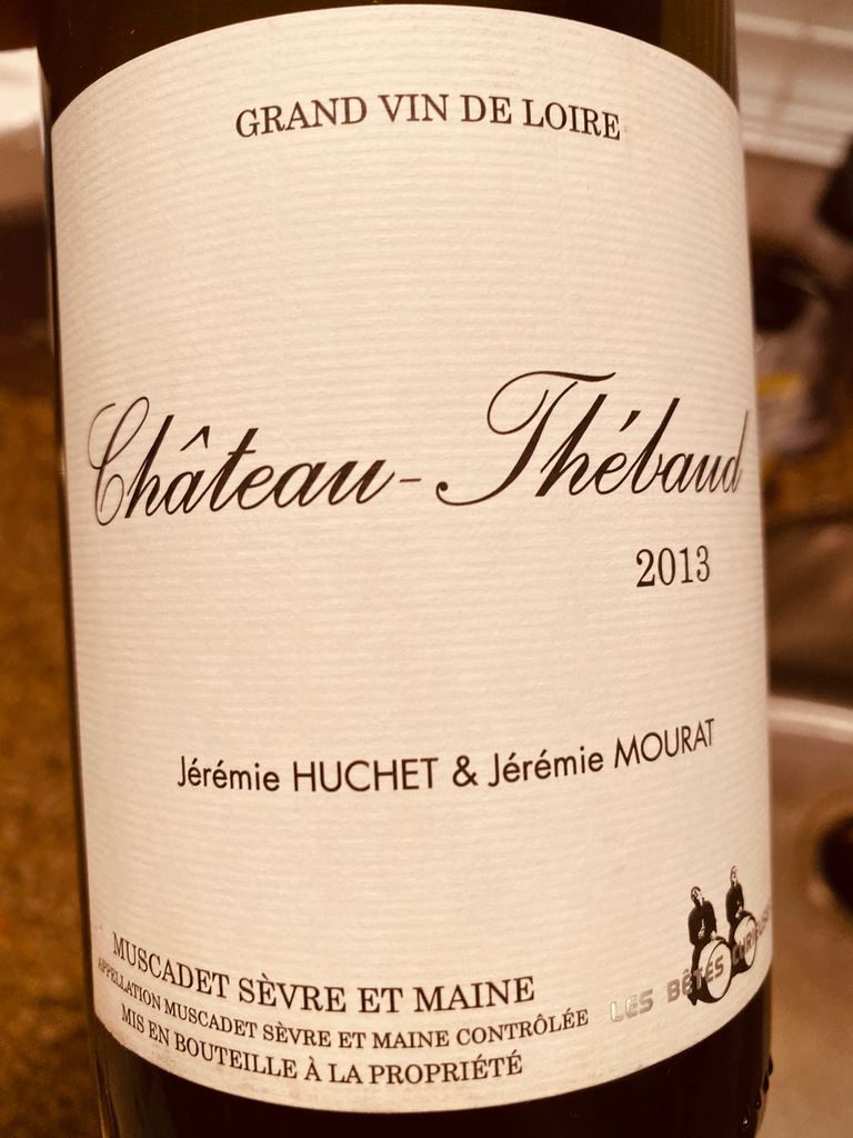 2017 Jérémie Huchet & Jérémie Mourat Muscadet de Sèvre-et-Maine Château ...