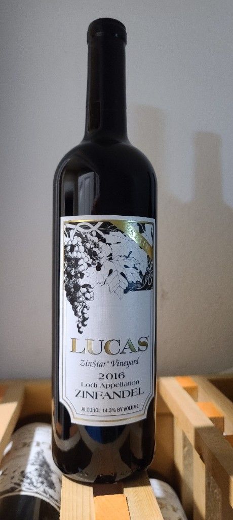 2019 Lucas Winery Zinfandel ZinStar Vineyard, USA, California, Central ...