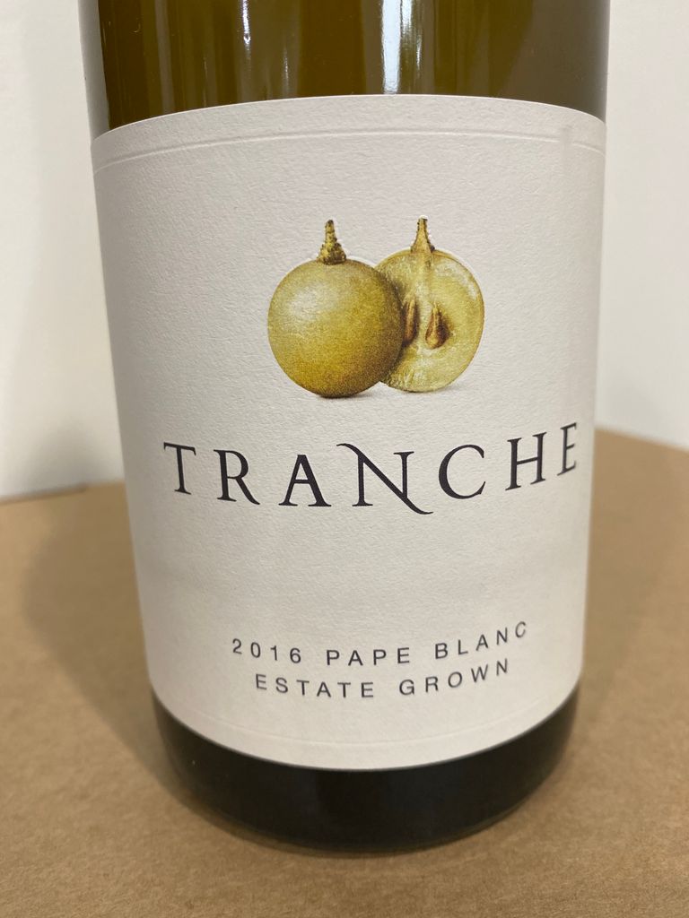 2016 Tranche Cellars Pape Blanc, USA, Washington, Columbia Valley ...