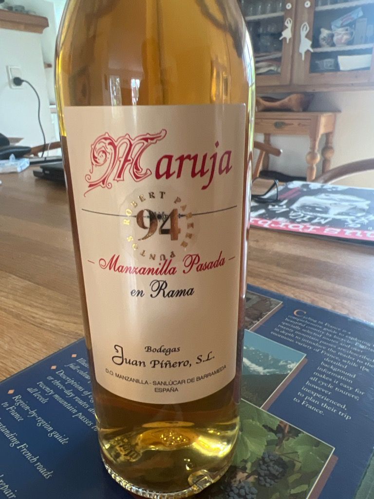 2021 Juan Piñero Manzanilla Pasada Maruja, Spain, Andalucía, Manzanilla ...