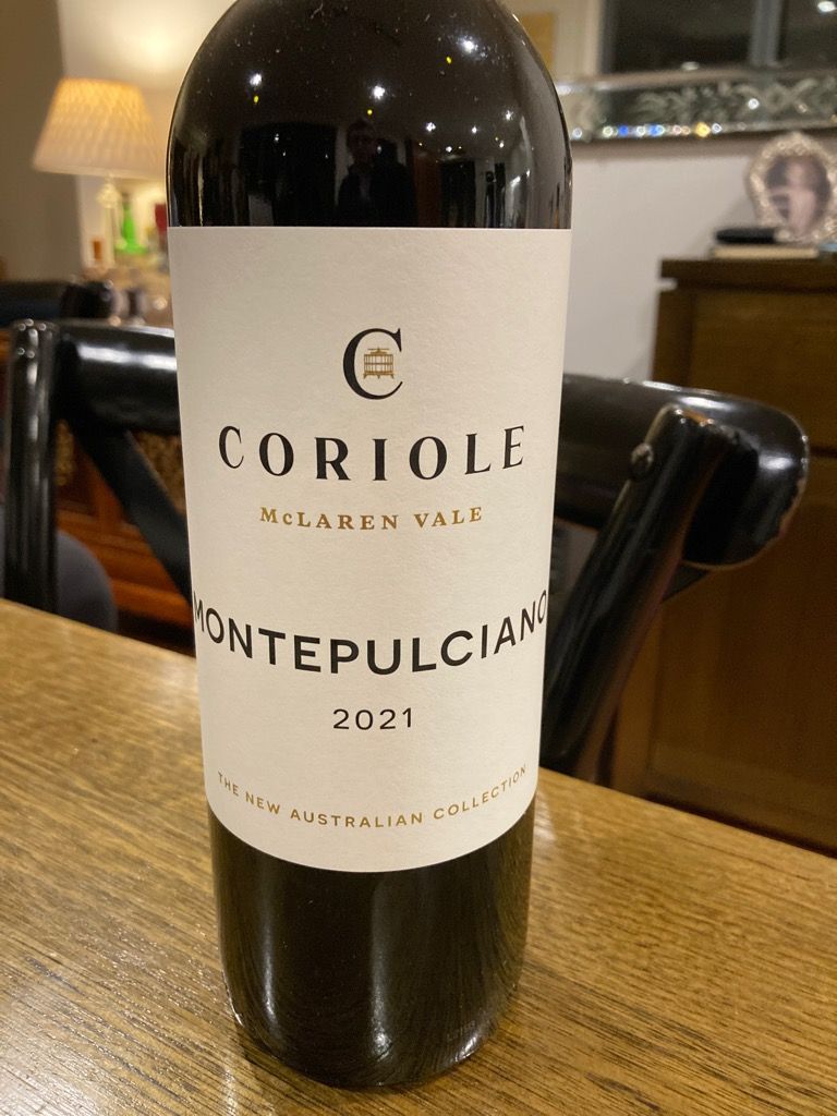 2022 Coriole Montepulciano, Australia, South Australia, Fleurieu ...