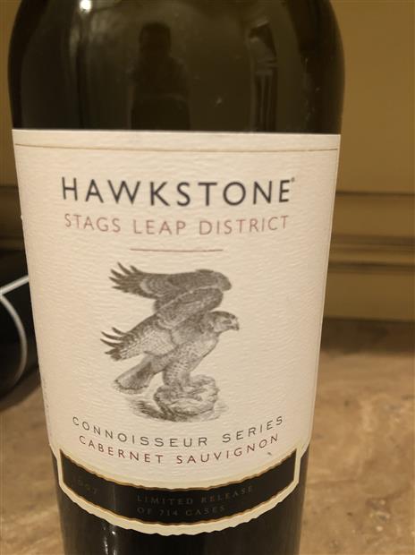 2007 Hawkstone Cabernet Sauvignon Connoisseur Series Stags Leap ...