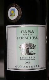 2008 Casa de la Ermita Monastrell Jumilla, Spain, Murcia, Jumilla ...