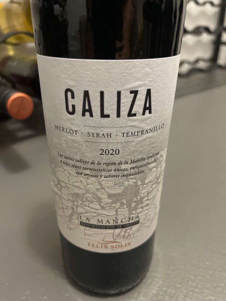 2020 Felix Solis Caliza, Spain, Castilla-La Mancha, Vino de la Tierra ...