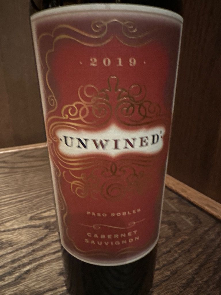 2019 Unwined Cabernet Sauvignon, USA, California, North Coast ...