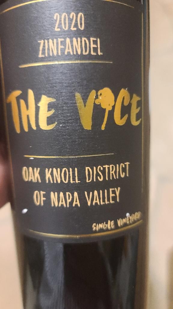 2020 The Vice Cabernet Sauvignon Single Vineyard, The Coyote, Batch 30 ...