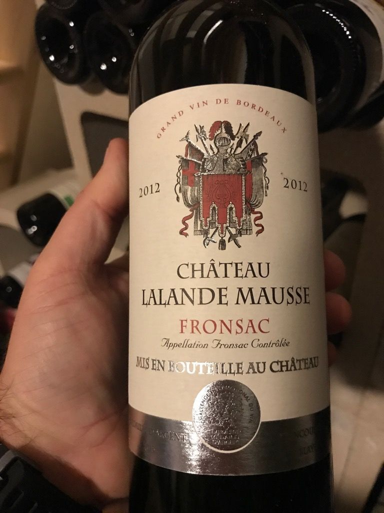 2009 Château Lalande Mausse, France, Bordeaux, Libournais, Fronsac ...