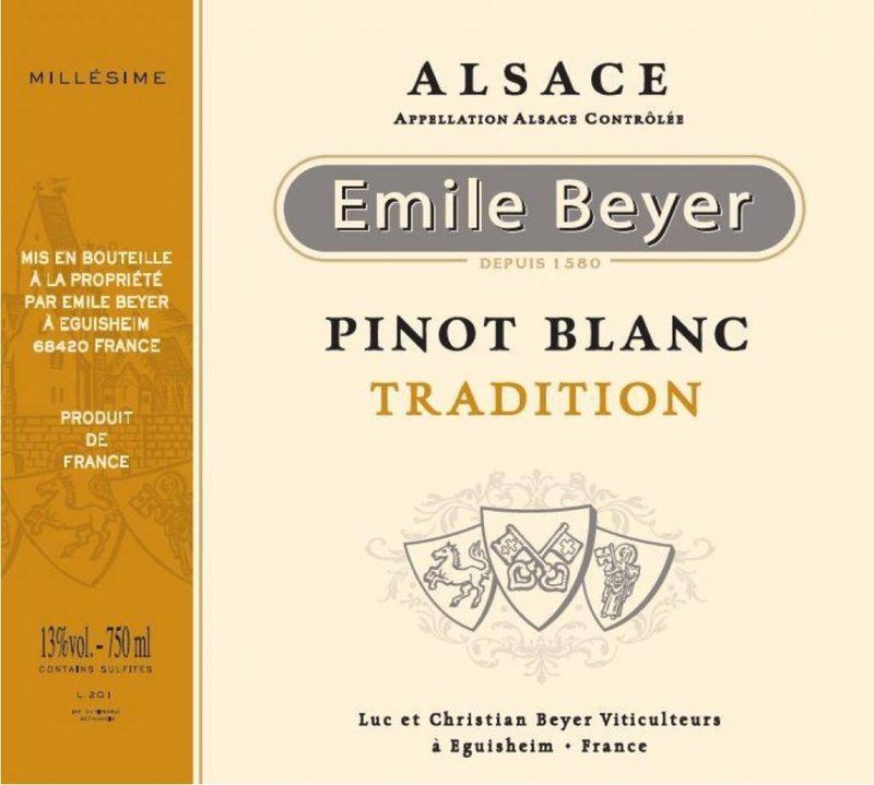 2020 Emile Beyer Pinot Blanc Tradition, France, Alsace - CellarTracker