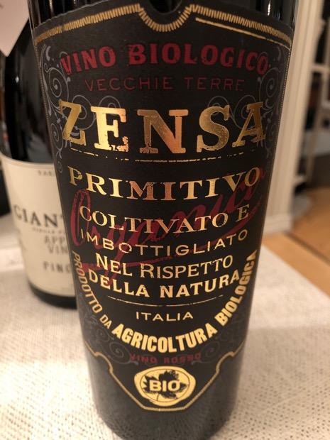2017 Orion Wines Primitivo Zensa, Italy, Puglia, Puglia IGT - CellarTracker