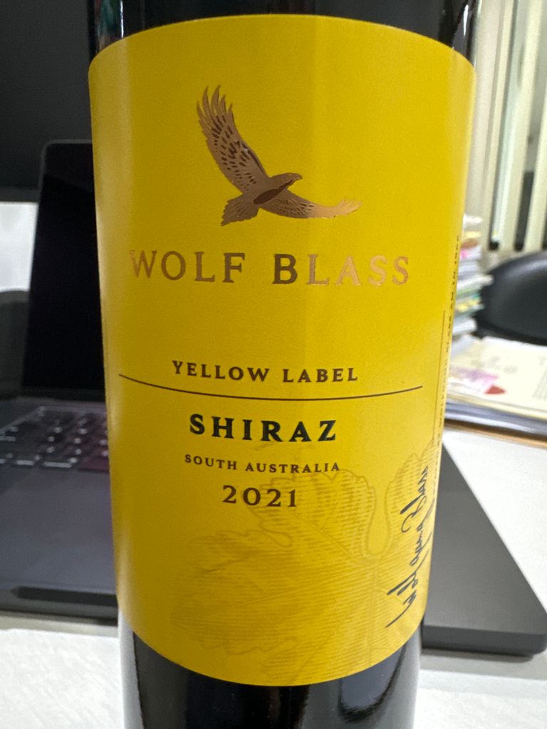 2021 Wolf Blass Shiraz Yellow Label, Australia, South Australia ...