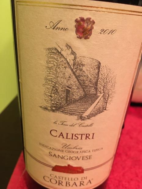 2010 Castello di Corbara Umbria Calistri, Italy, Umbria - CellarTracker