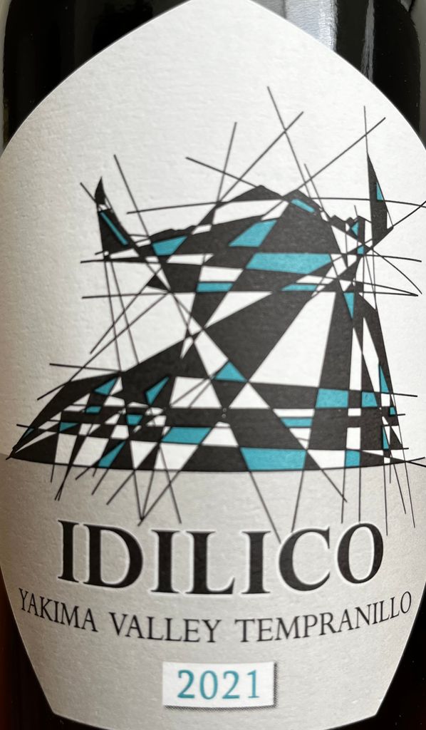 2021 Idilico Tempranillo, USA, Washington, Columbia Valley, Yakima ...