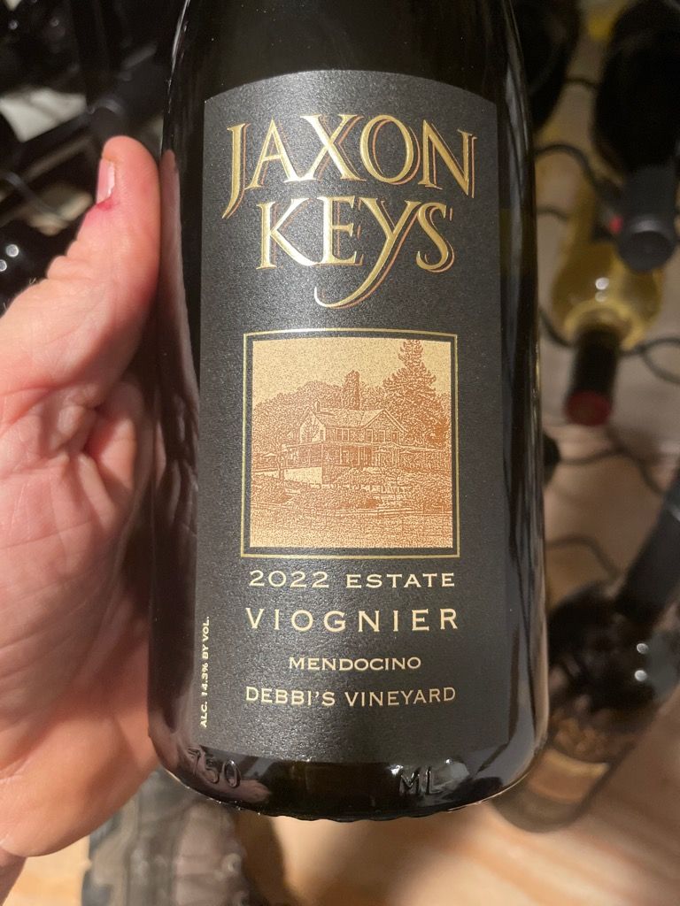 2022 Jaxon Keys Viognier Estate Debbi's Vineyard, USA, California ...