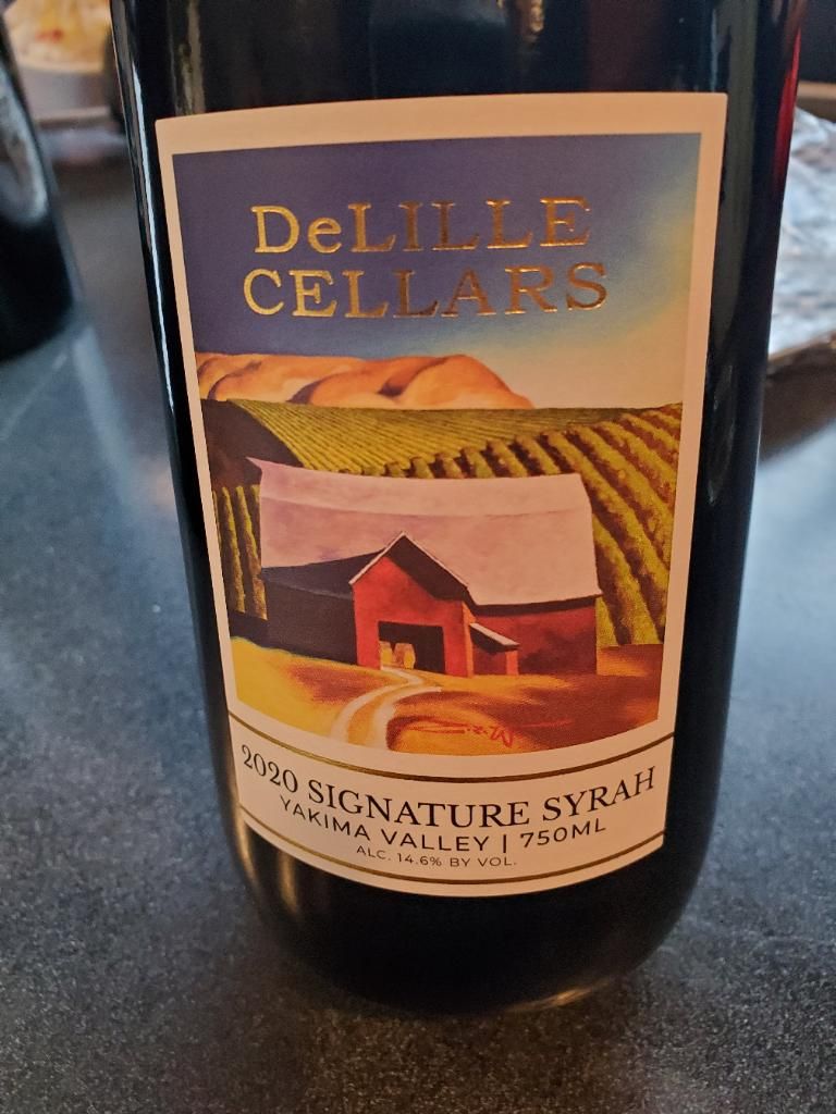 2020 DeLille Cellars Syrah Signature, USA, Washington, Columbia Valley ...