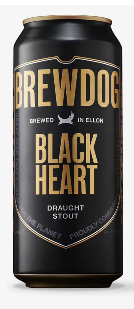 NV Brewdog Black Heart , Draught Stout, United Kingdom, Scotland ...