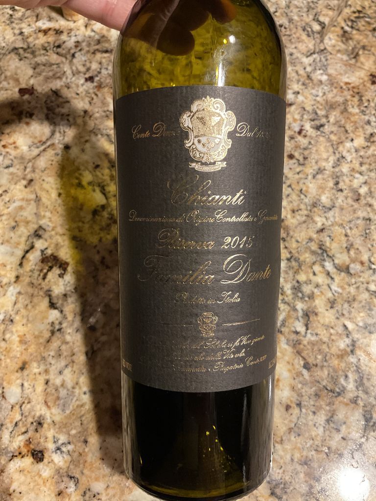 2015 Conte Dante Santoni Chianti Riserva, Italy, Tuscany, Chianti ...