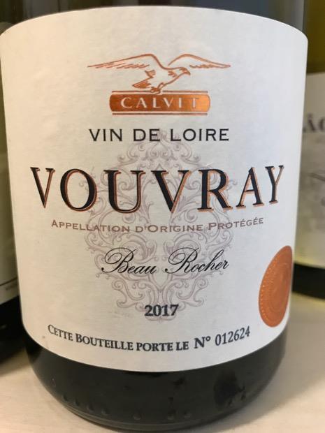 2018 Calvet Vouvray Beau Rocher, France, Loire Valley, Touraine ...