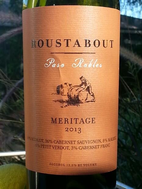 2013 Central Coast Wine Warehouse Roustabout Meritage, USA, California ...