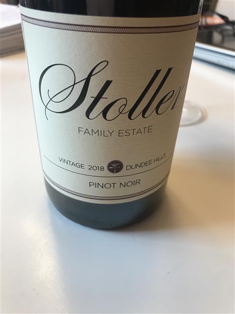 2018 Stoller Pinot Noir Dundee Hills, USA, Oregon, Willamette Valley ...