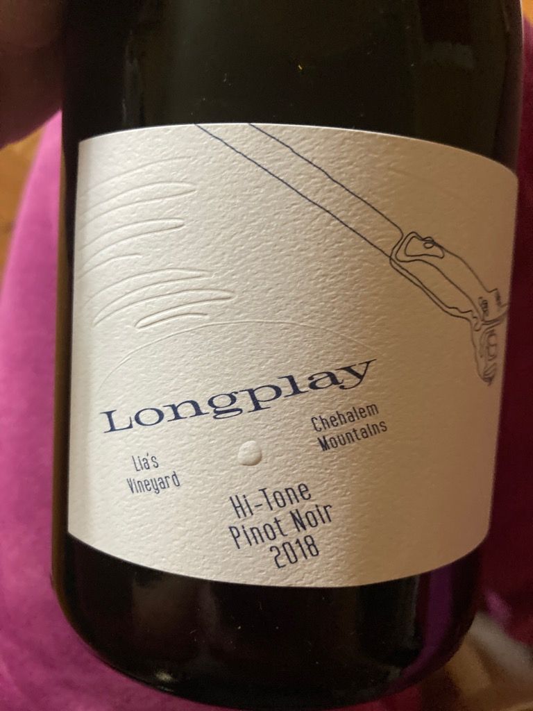 2017 Longplay Pinot Noir Hi-Tone Lia's Vineyard, USA, Oregon ...