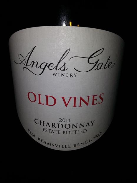 2011 Angels Gate Winery Chardonnay Old Vines, Canada, Ontario, Niagara ...