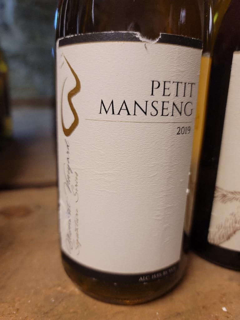 2021 Bluemont Vineyard Petit Manseng, USA, Virginia, Northern Virginia ...