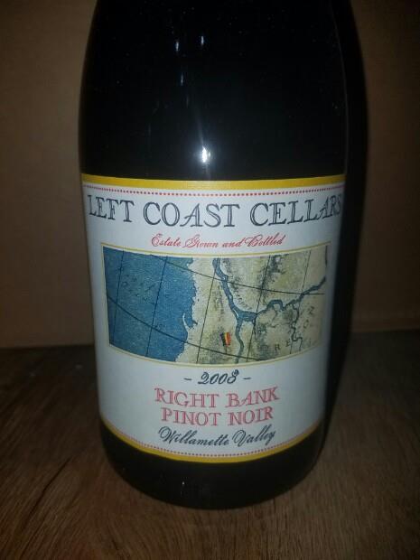 2008 Left Coast Estate Pinot Noir Right Bank, USA, Oregon, Willamette ...