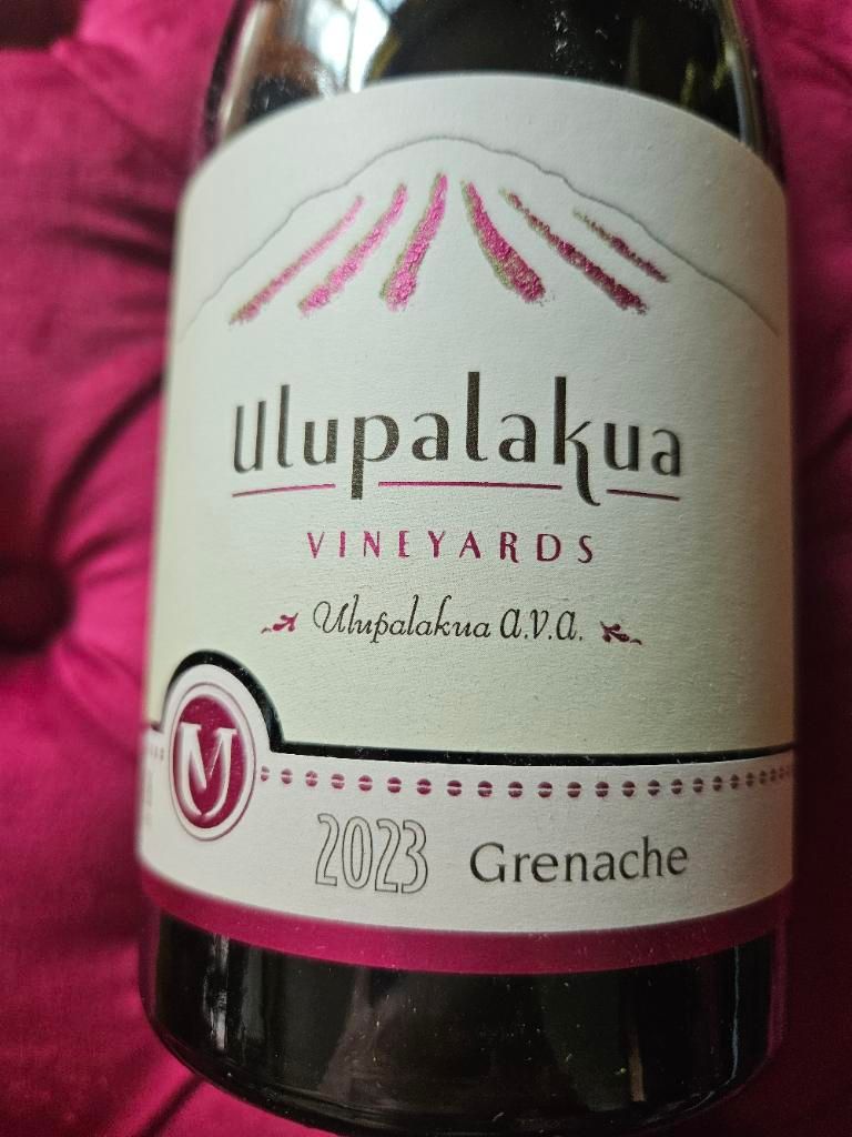 2024 Ulupalakua Grenache, USA, Hawaii, Maui, Ulupalakua - CellarTracker