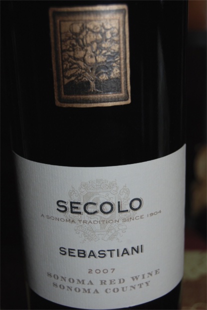 2007 Sebastiani Vineyards & Winery Secolo, USA, California, Sonoma ...