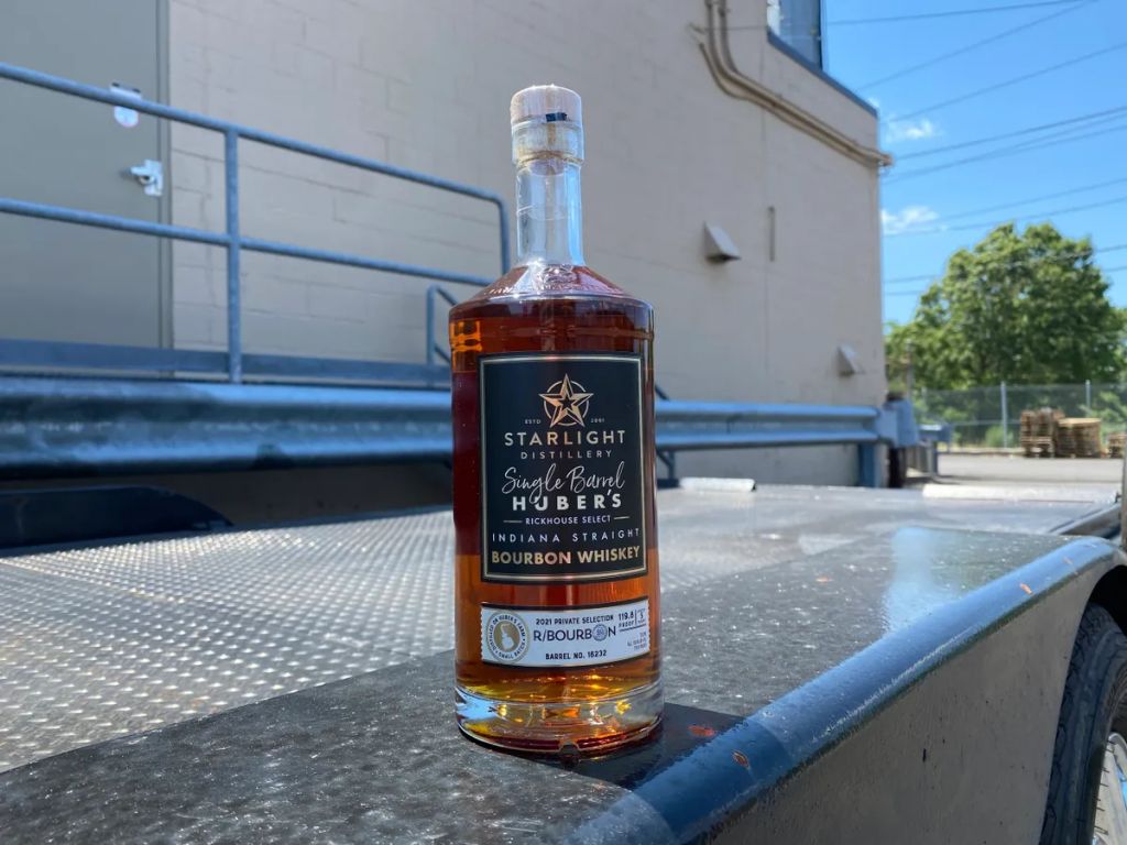 2021 Starlight Distillery Single Barrel Huber's Rickhouse Select R ...