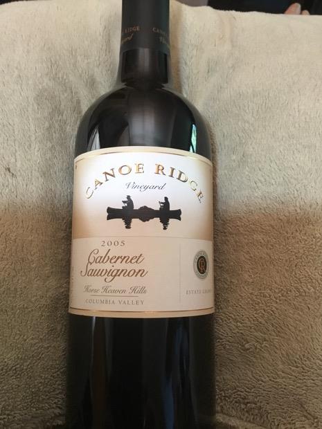 1996 Canoe Ridge Cabernet Sauvignon Reserve, USA, Washington, Columbia ...
