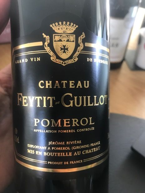2016 Château Feytit-Guillot, France, Bordeaux, Libournais, Pomerol - CellarTracker
