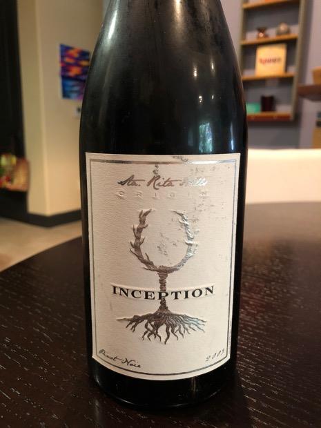 2009 Inception Wines Pinot Noir, USA, California, Central Coast, Santa ...