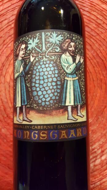 2007 Kongsgaard Cabernet Sauvignon, USA, California, Napa Valley ...