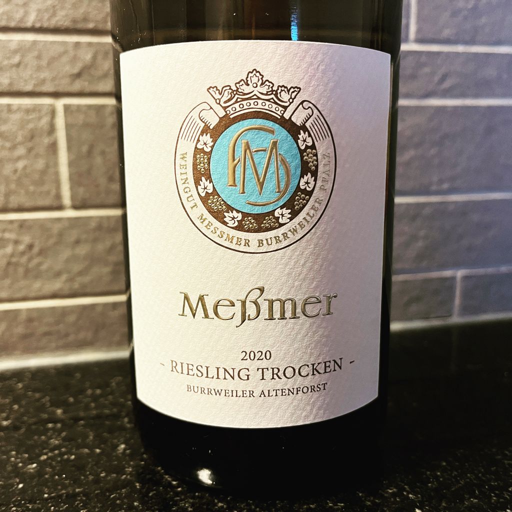 2020 Meßmer Burrweiler Altenforst Riesling, Germany, Pfalz - CellarTracker