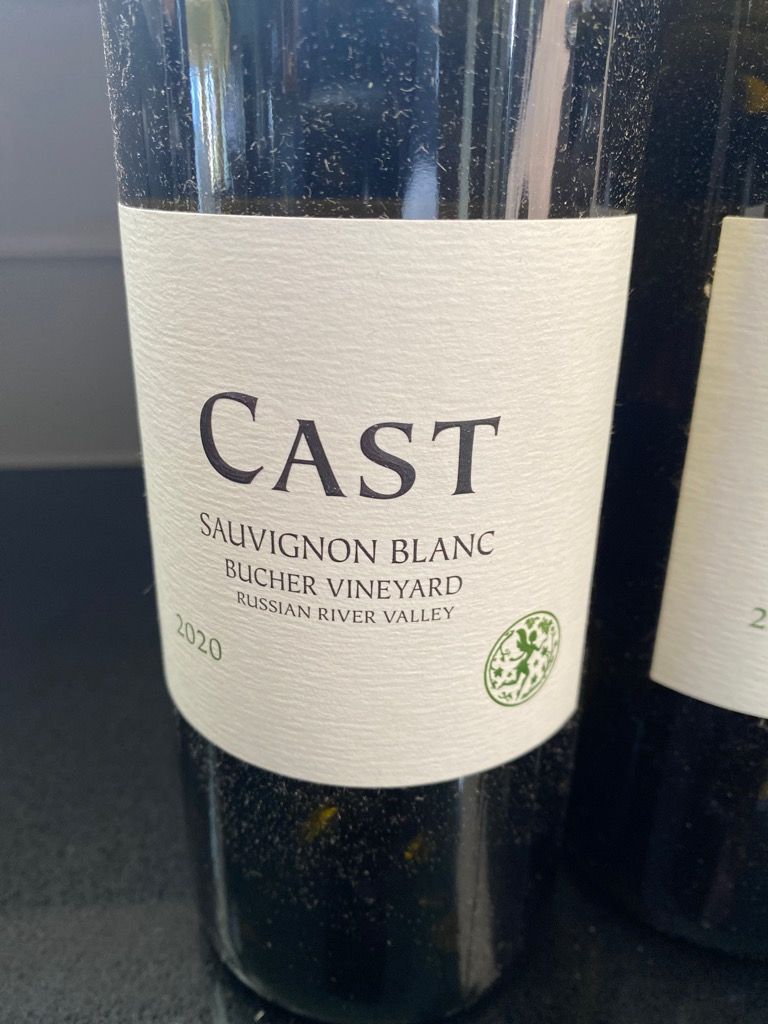 2020 Cast Wines Sauvignon Blanc Bucher Vineyard, USA, California ...