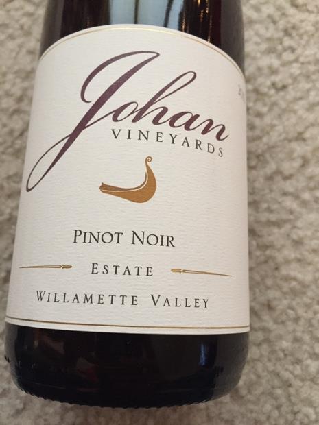 2013 Johan Vineyards Pinot Noir Estate, USA, Oregon, Willamette Valley ...