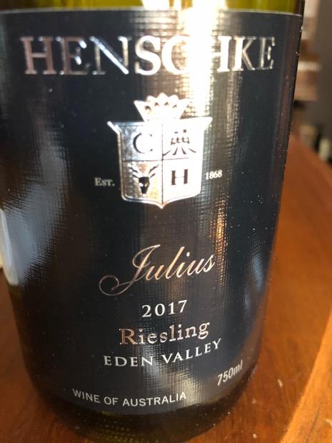 2017 Henschke Riesling Julius, Australia, South Australia, Barossa ...