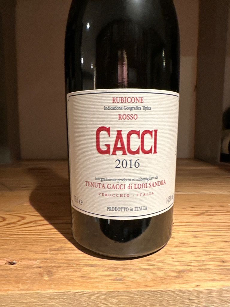2016 Gacci Rubicone, Italy, Emilia-Romagna, Rubicone - CellarTracker