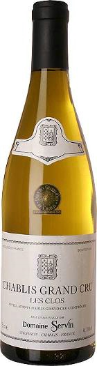 1990 Domaine Servin Chablis Grand Cru Les Clos, France, Burgundy ...