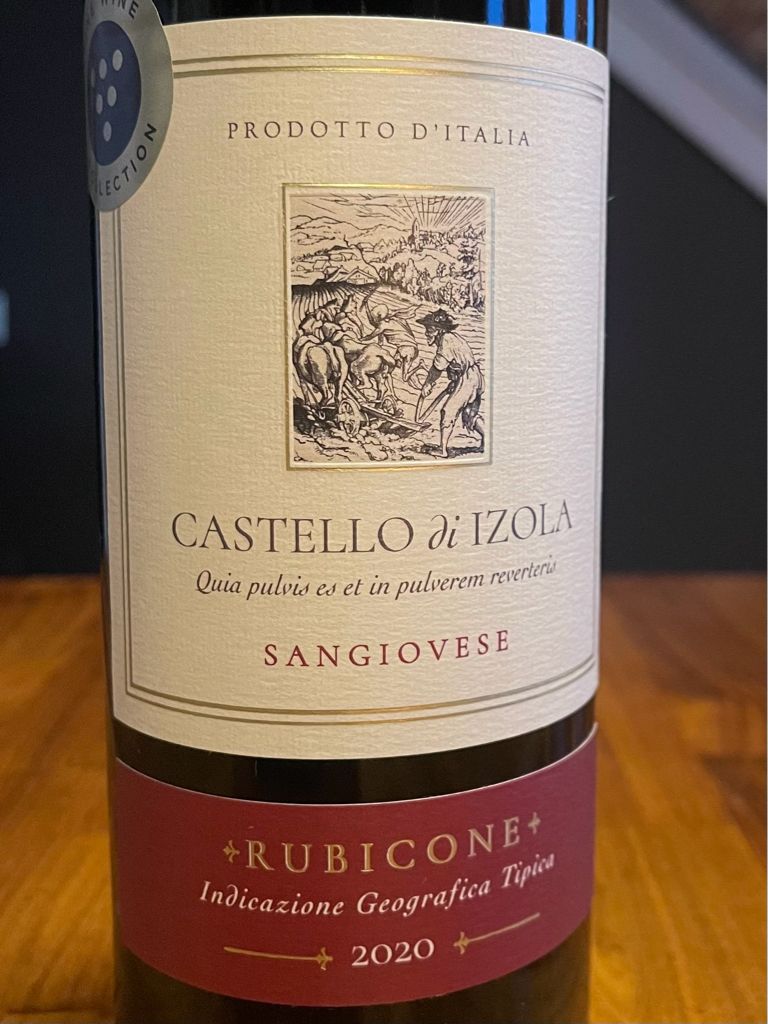 2020 Castello di Izola Sangiovese Rubicone, Italy, Emilia-Romagna ...