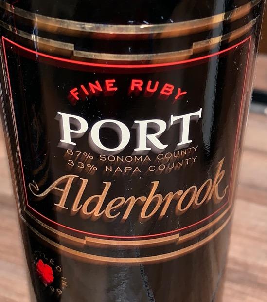 2003 Alderbrook Zinfandel Fine Ruby Port, USA, California, Sonoma ...
