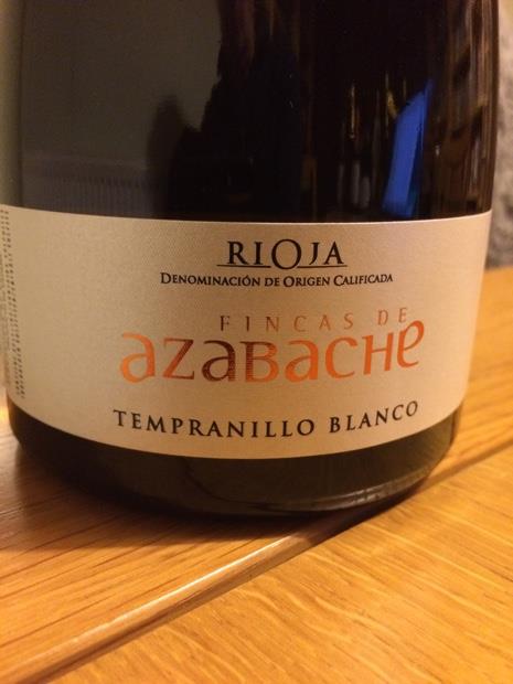 2015 Fincas de Azabache Tempranillo Blanco Rioja Azabache, Spain, La ...