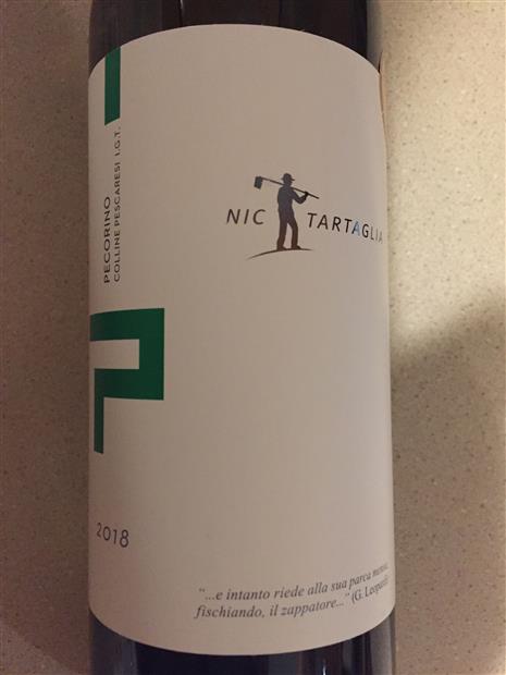 2021 Nic Tartaglia Colline Pescaresi IGT, Italy, Abruzzi, Colline ...