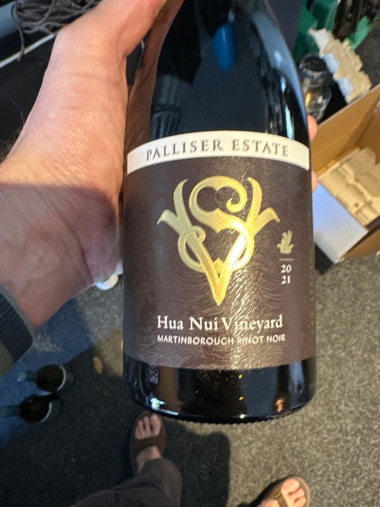 2021 Palliser Estate Pinot Noir Hua Nui Vineyard, New Zealand, North ...