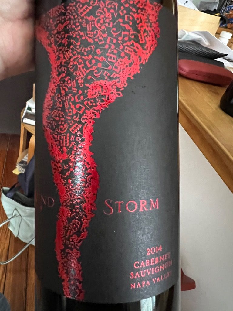 2014 Windstorm Cabernet Sauvignon, USA, California, Napa Valley ...