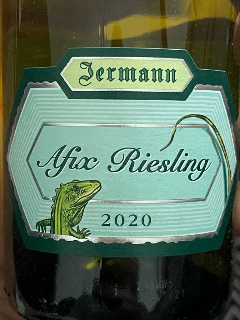 2020 Jermann Riesling Delle Venezie Afix, Italy, Delle Venezie ...
