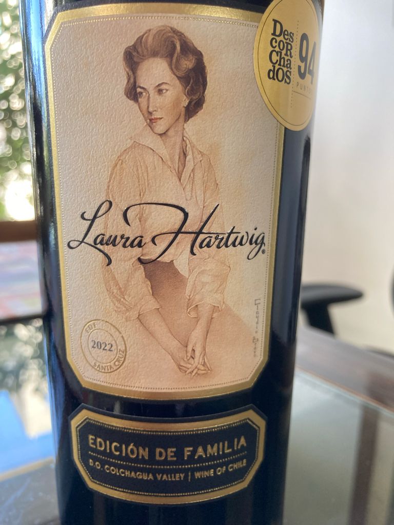 2021 Laura Hartwig Edicion de Familia, Chile, Rapel Valley, Colchagua ...