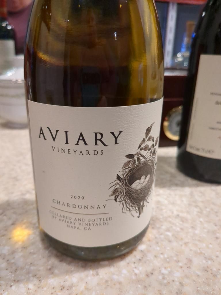 2022 Aviary Vineyards Chardonnay, USA, California, Napa Valley ...